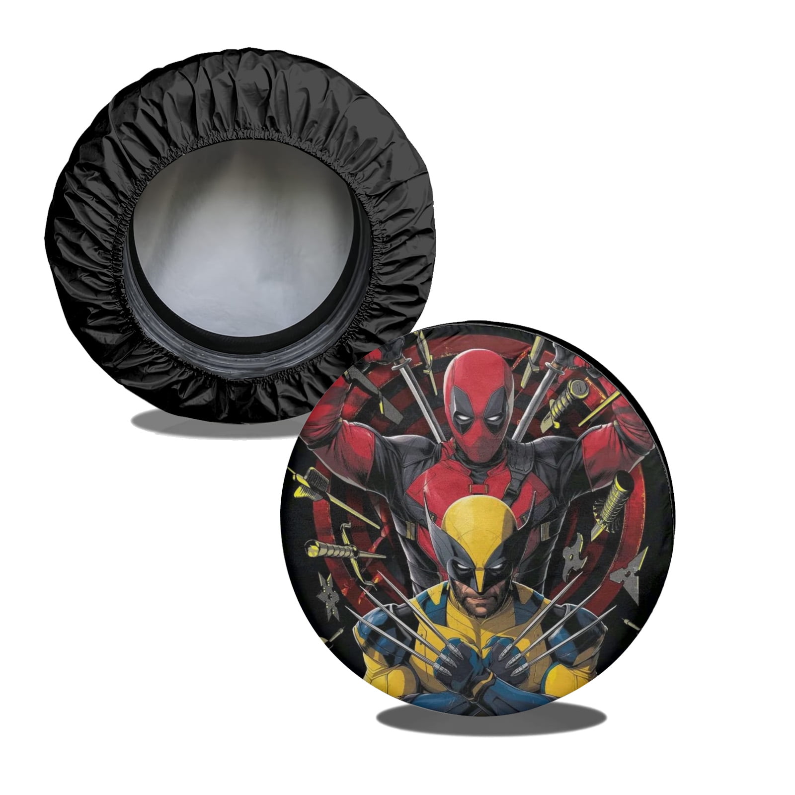 Deadpool and wolverine Spare Tire Cover Weatherproof Wheel Protectors ...