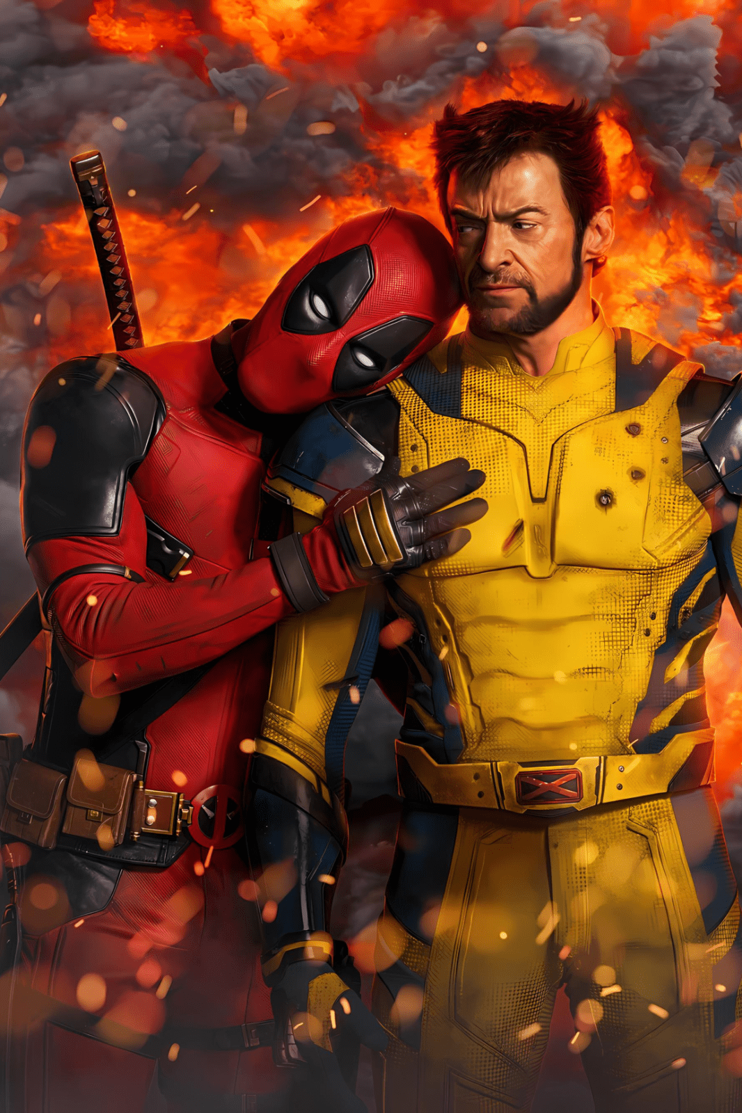 Deadpool vs Wolverine Posters 24x36 Many Versions! Ryan Reynolds Hugh ...