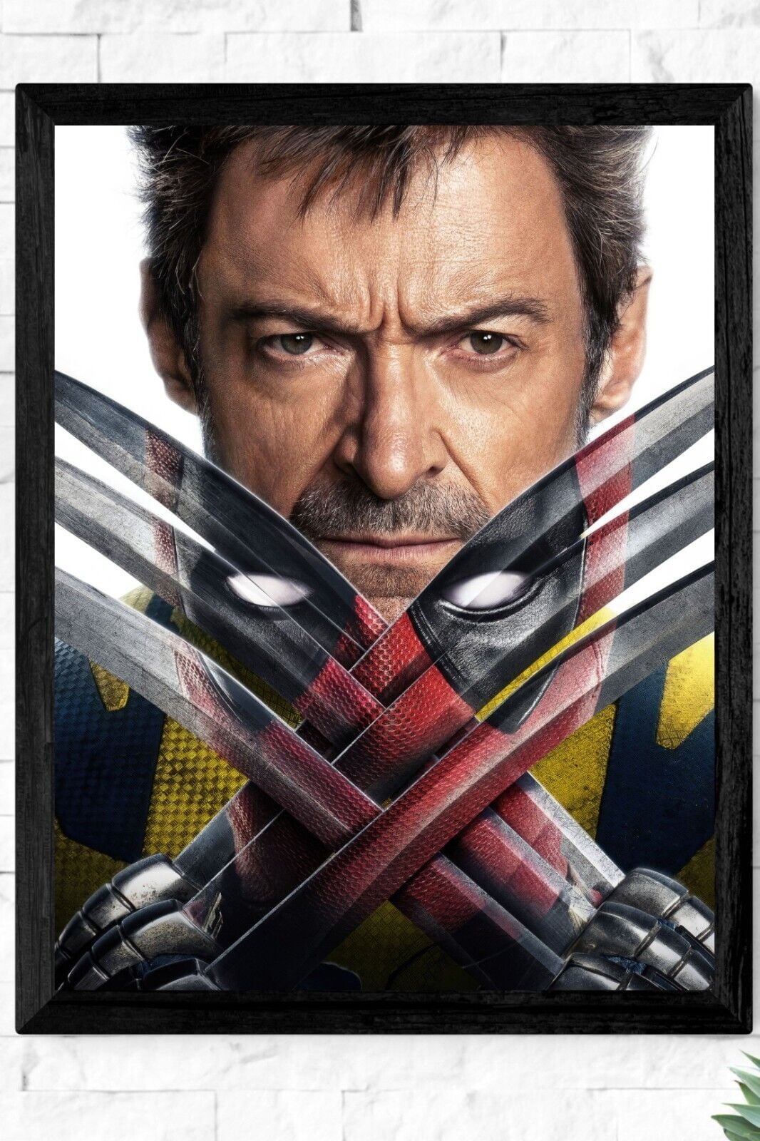 Deadpool vs Wolverine Posters 24x36 Ryan Reynolds Hugh Jackman blade ...