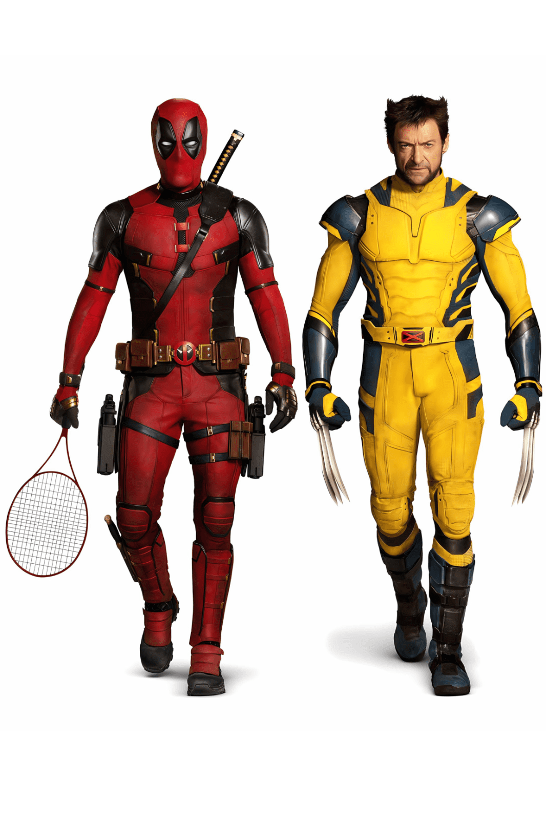 Deadpool vs Wolverine Posters 24x36 Ryan Reynolds Hugh Jackman blade ...