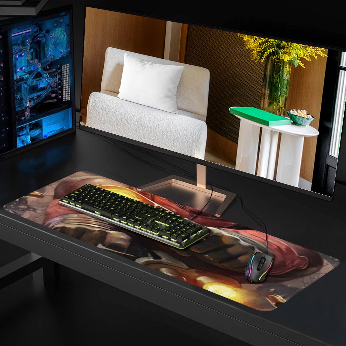 Deadpool24*14in Genshin Impact Comfortable Mouse Pad Gaming Mouse Mat ...