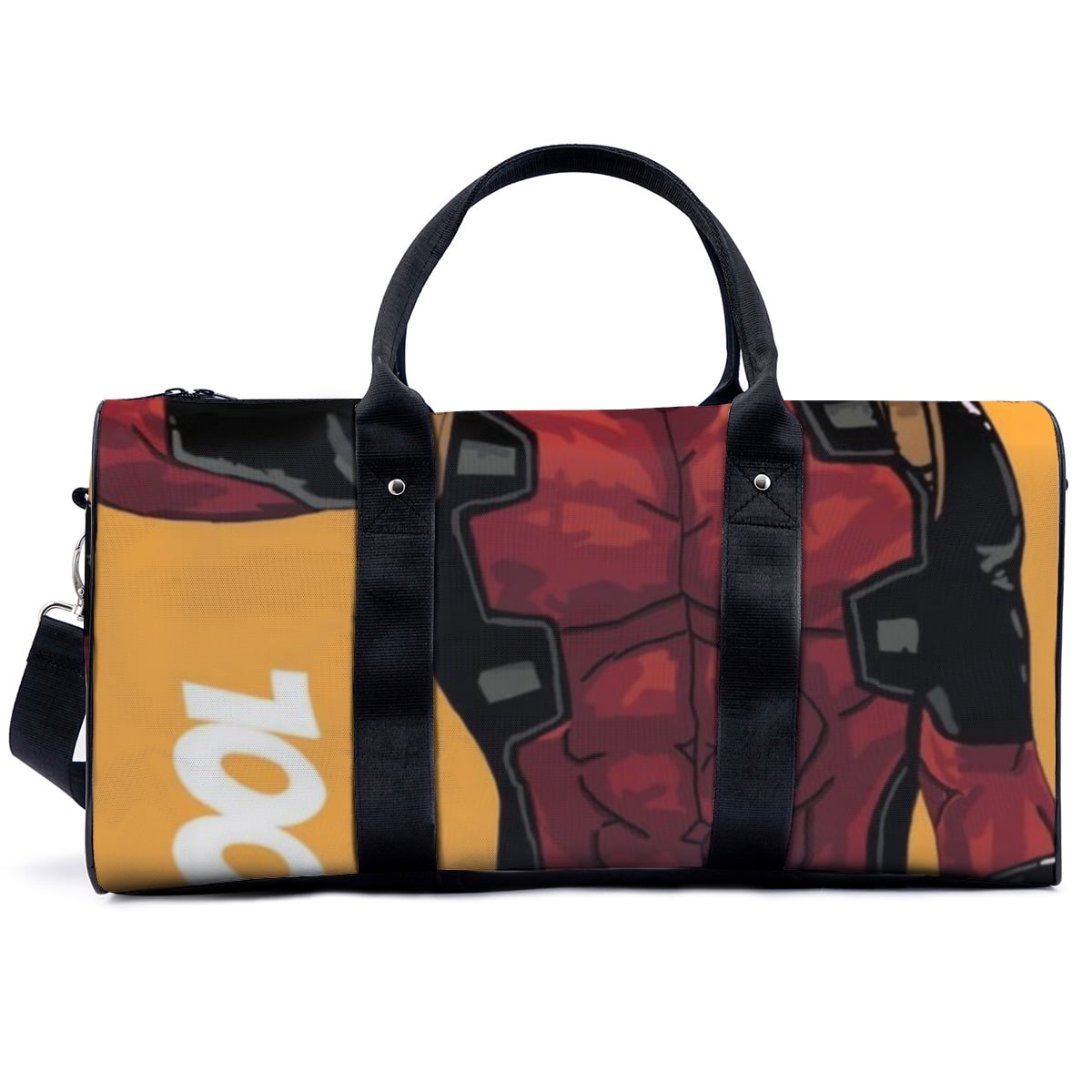 DeadpoolCartoon Travel Luggage Bag with Shoulder Strap Tote Lightweight ...