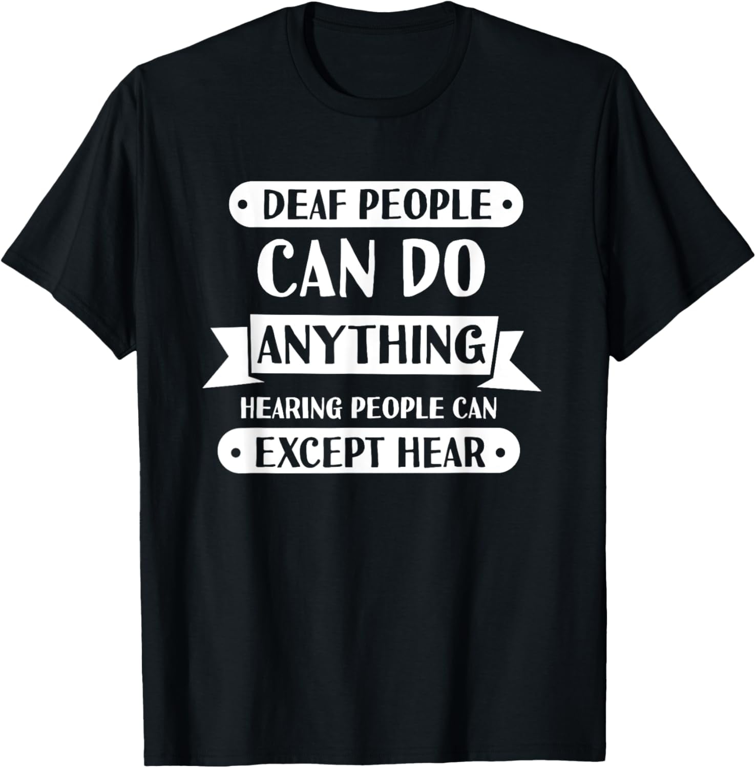 Deaf ASL Interpreter ASL American Sign Language T-Shirt - Walmart.com