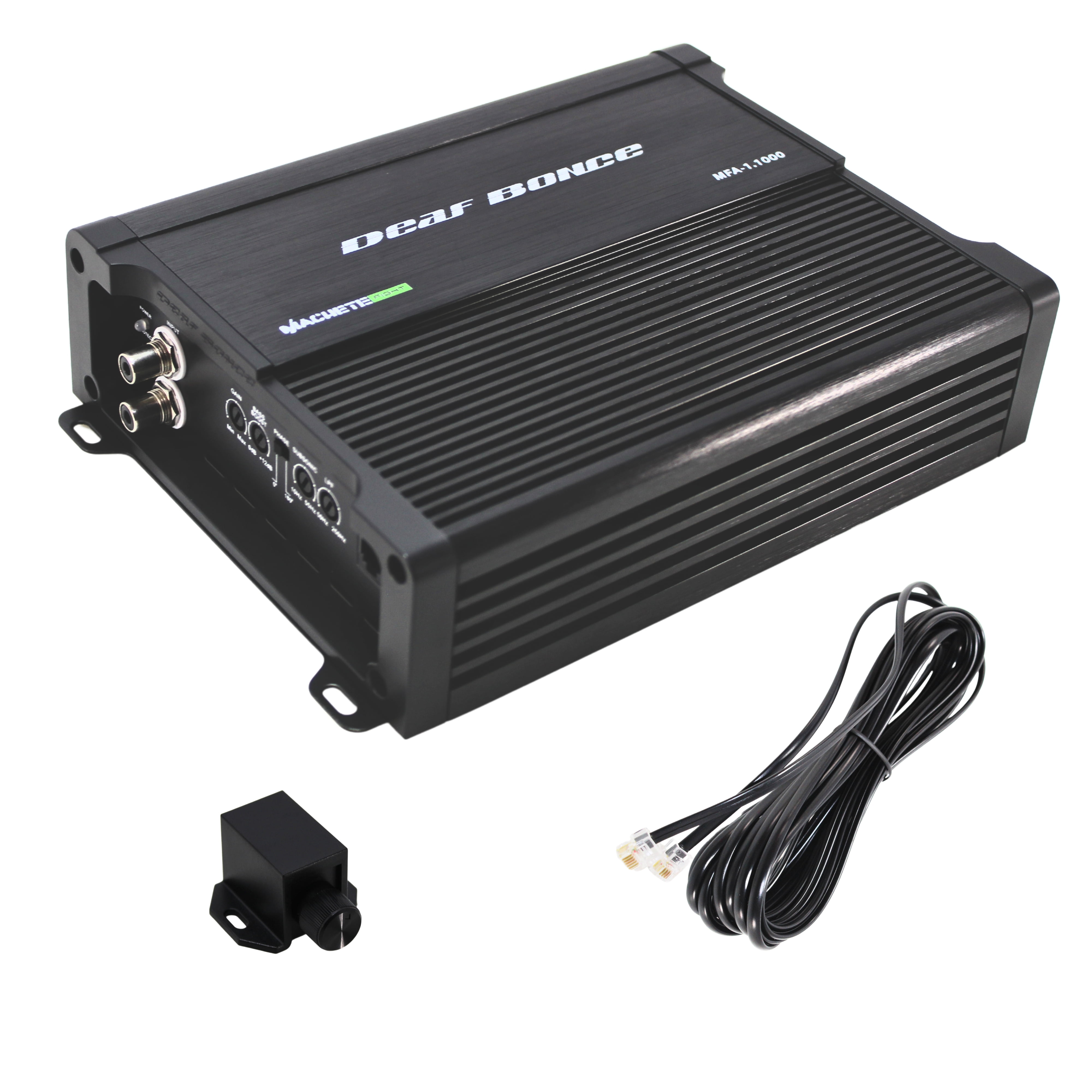 Deaf Bonce Machete 1000 Watt RMS 1 Ohm Class D Monoblock Amplifier MFA ...