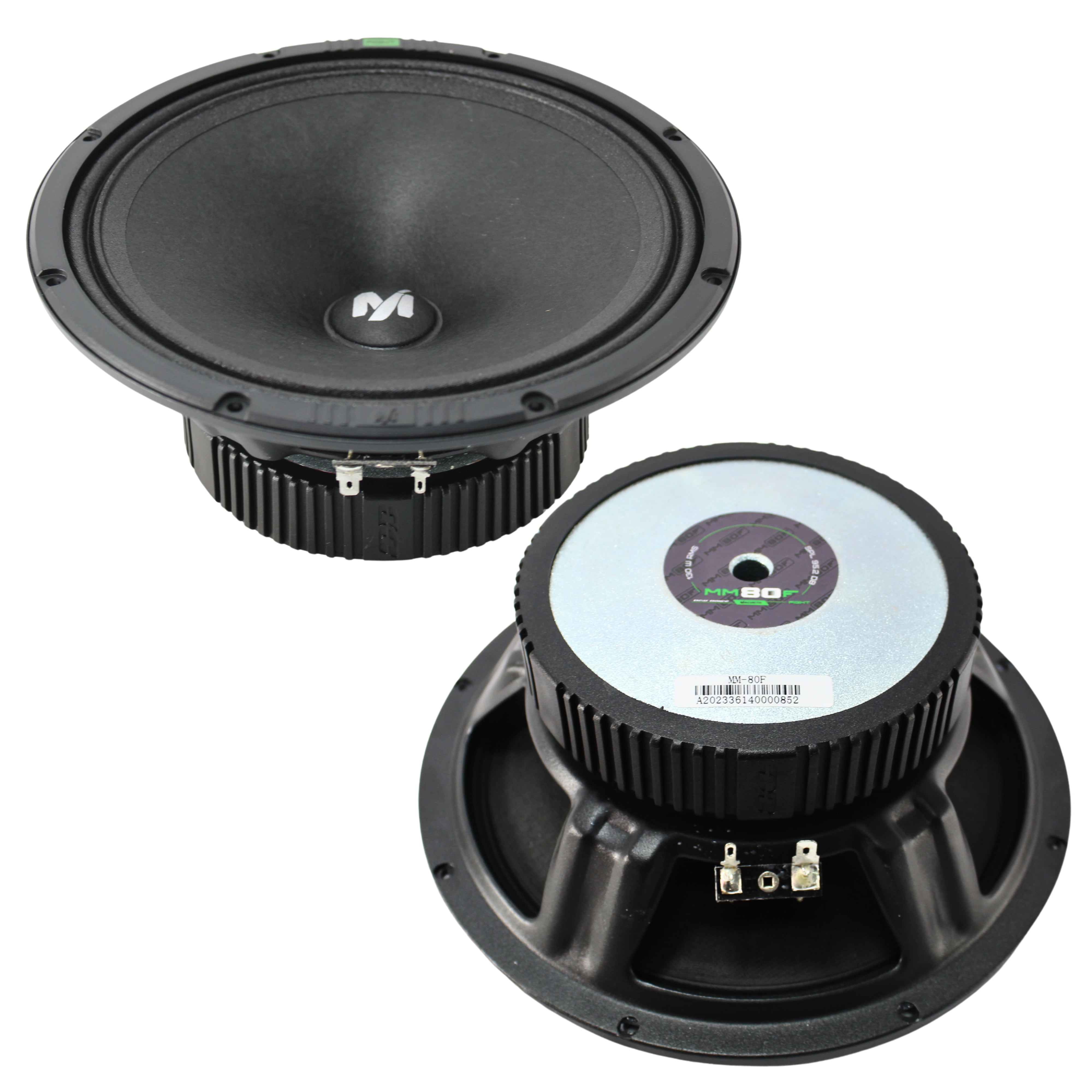 Deaf Bonce Machete Pair of 8" 4 ohm 260 Watts Max Mid Range Speakers ...