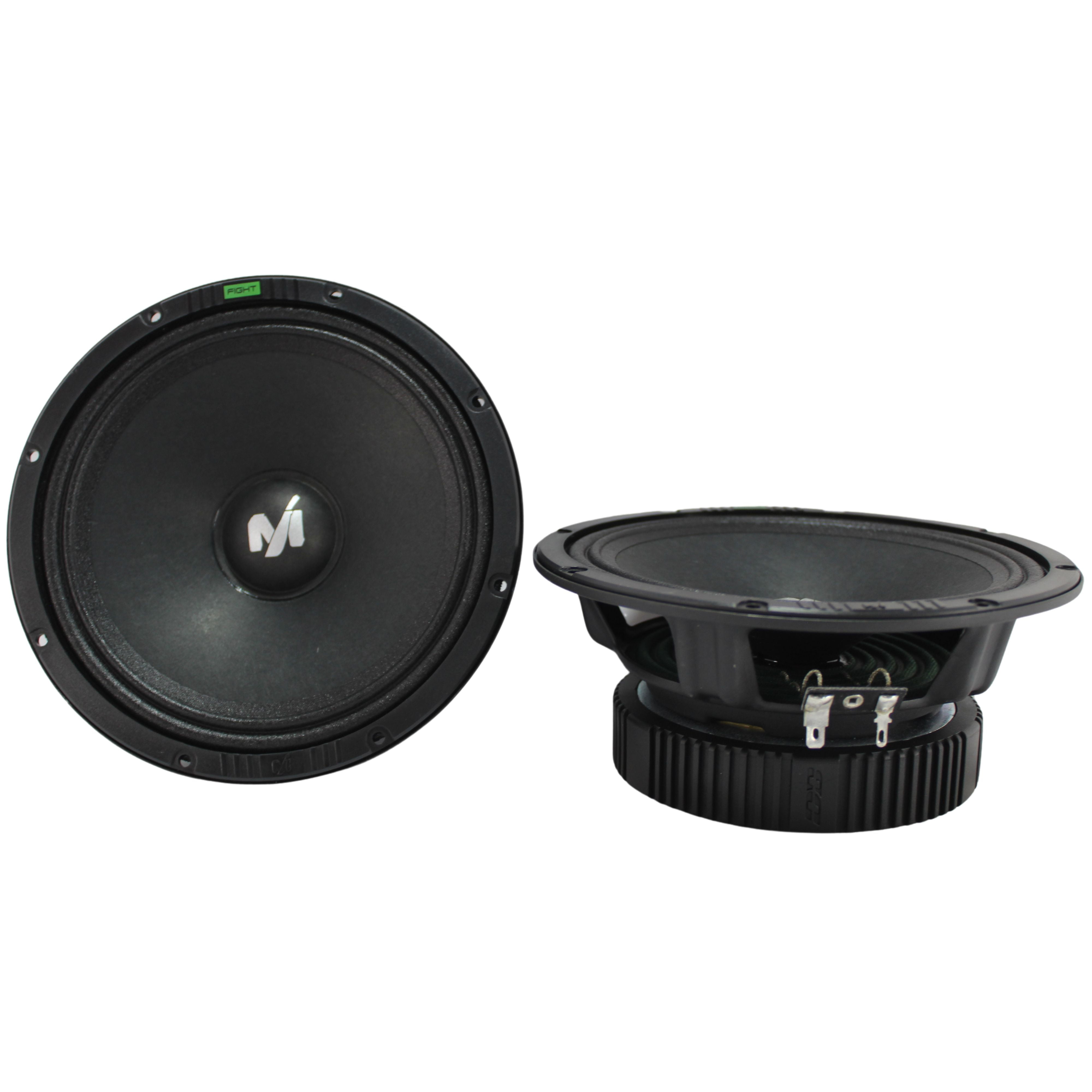 Deaf Bonce Pair of Machete Fight 6.5" 200W Peak 4 Ohm Midbass Loudspeaker MM-60F - Walmart.com