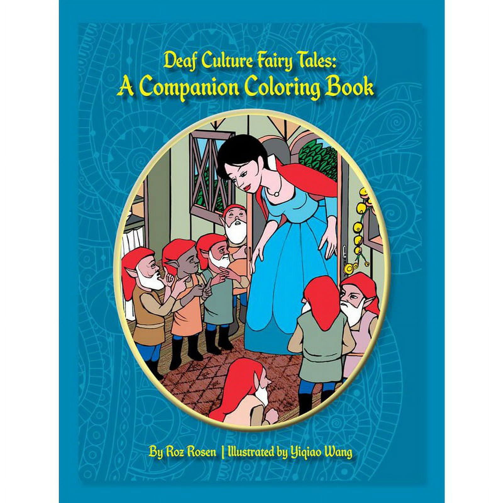 Deaf Culture Fairy Tales Coloring Book - Walmart.com