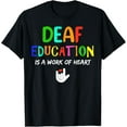 Deaf Education American Sign Language ASL Teacher T-Shirt - Walmart.com