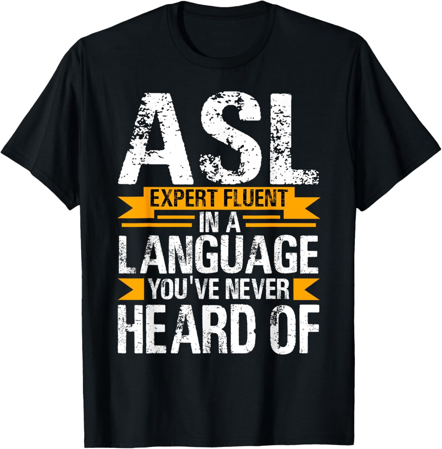 Deaf Pride ASL Sign Language Deaf-initely Always Hands On T-Shirt100 ...