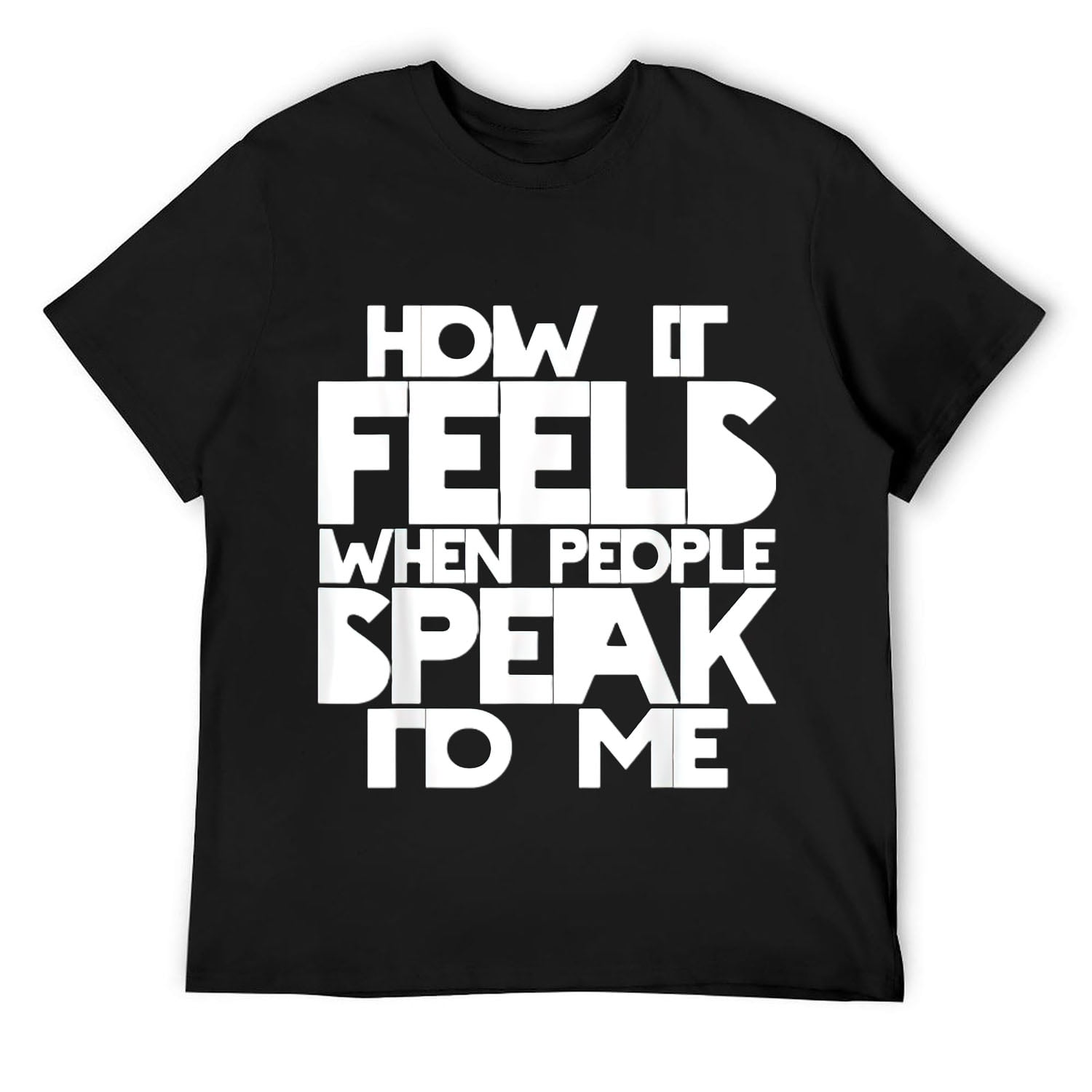 Deaf Pride ASL Sign Language How It Feels When People Speak T-Shirt ...