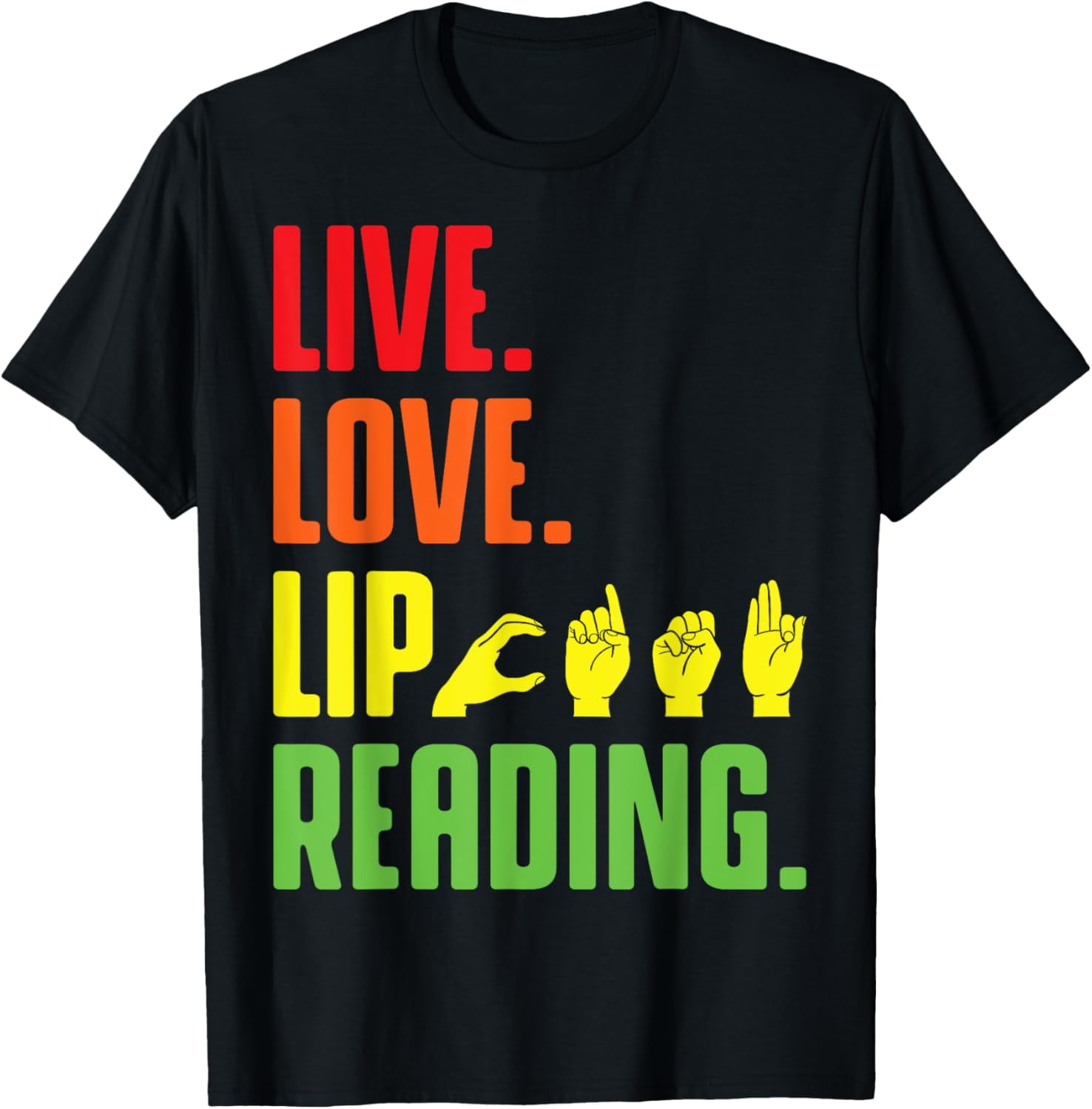 Deaf Pride ASL Sign Language Just One More Repetition T-Shirt100 ...