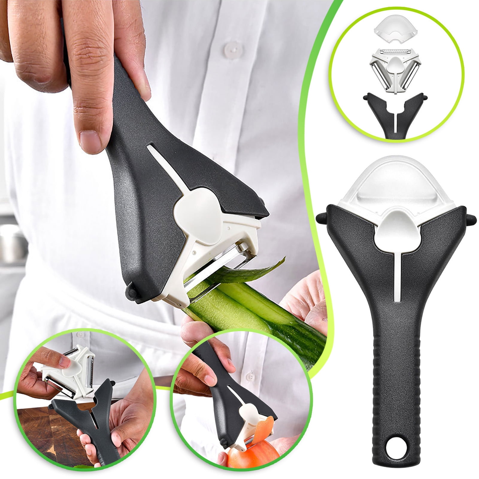 Deagia 2024 New Clearance Kitchen Potato Peeler, Vegetable Peeler ...