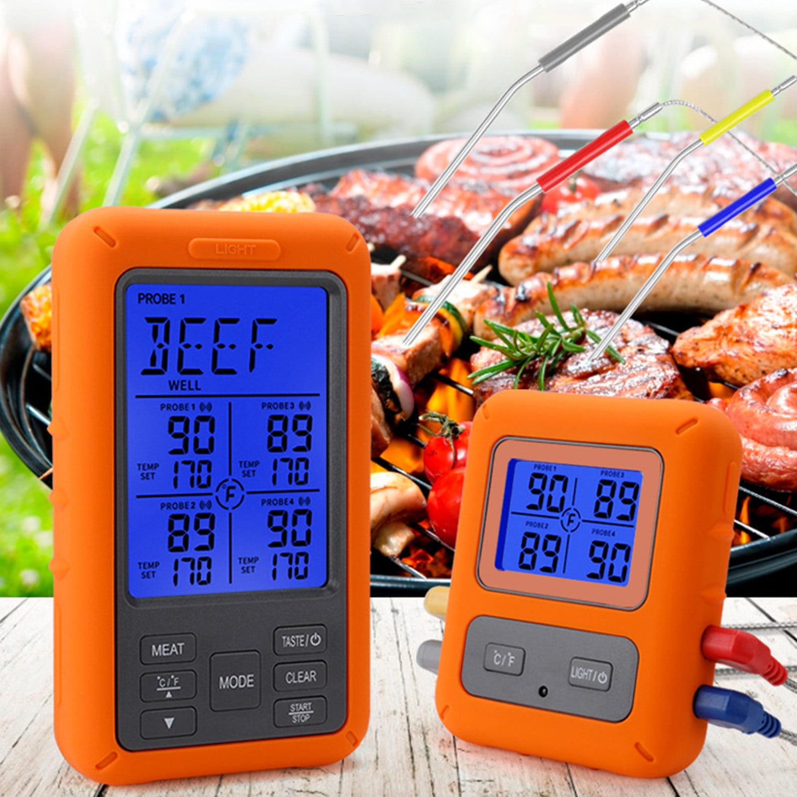 Deagia Camping Tools Clearance Wireless Cooking Temperature Timer ...