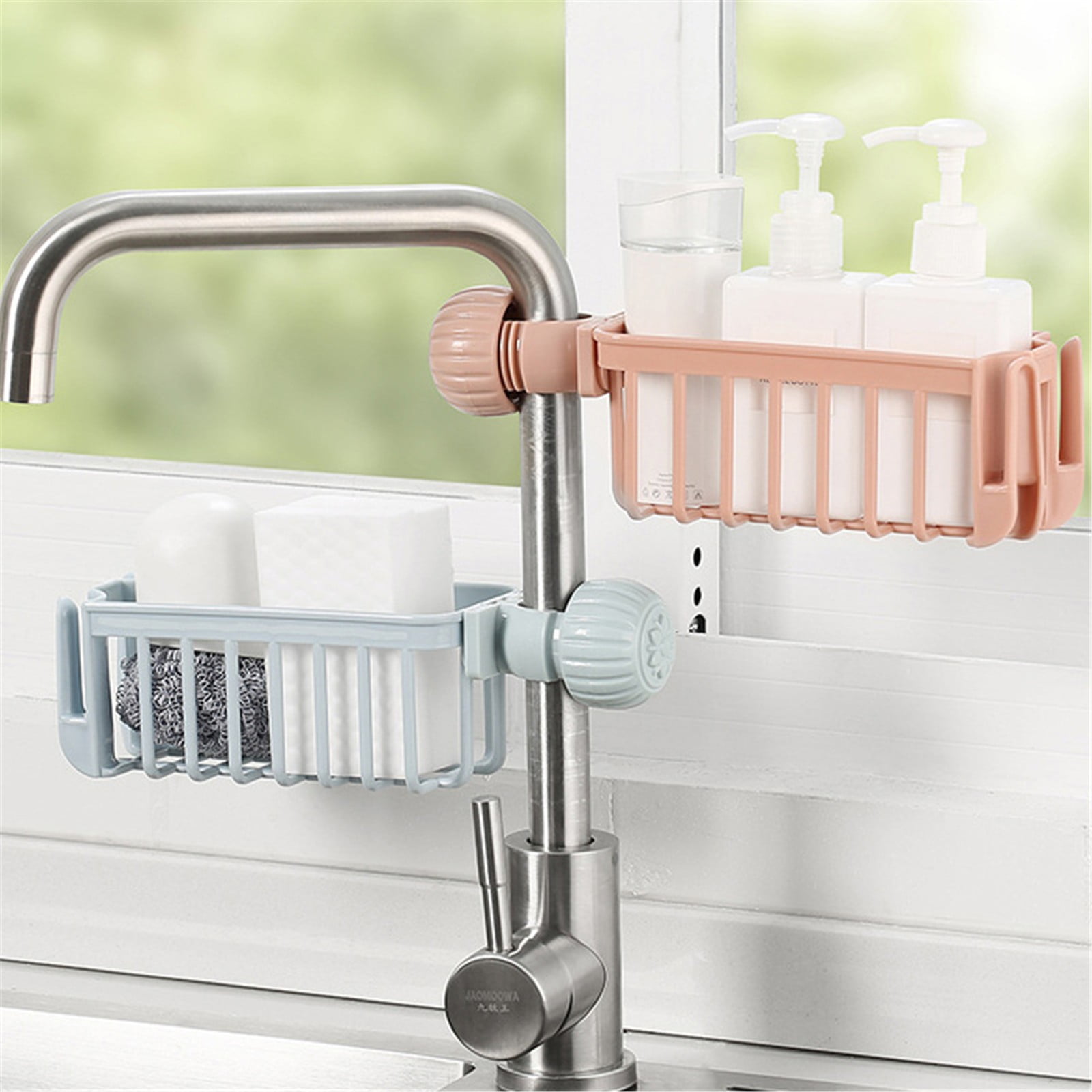 Deagia Clear Storage Bins Clearance Faucet Storage Rack Shelf Dr Ain ...