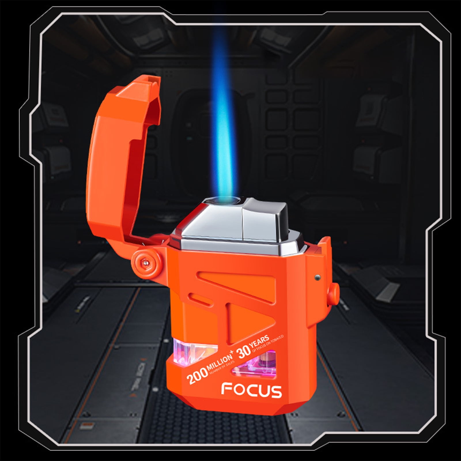 Deagia Flameless Plasma Lighter Clearance Mecha Wind Direct Charge ...