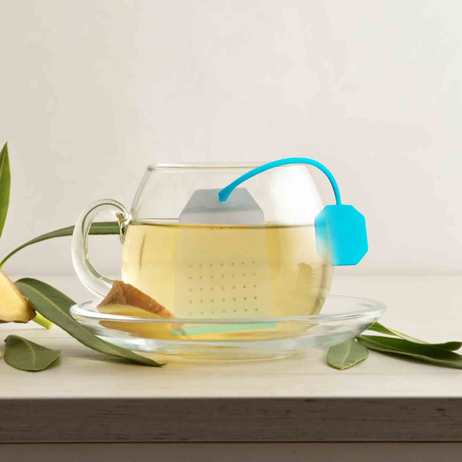 Deagia Kitchen Utensils Set Clearance Silica Gel Tea Bag Tea Filter ...