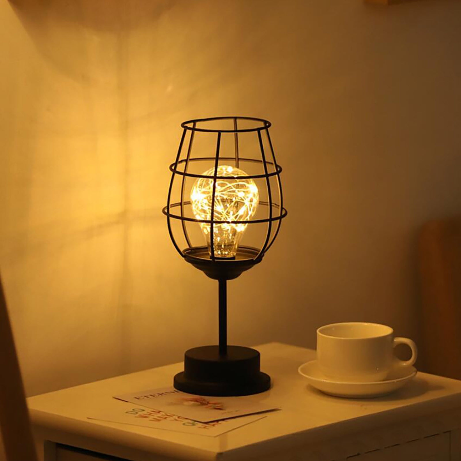 Deagia Lights for Bedroom Clearance Small Night Lamp and Led Iron Night ...