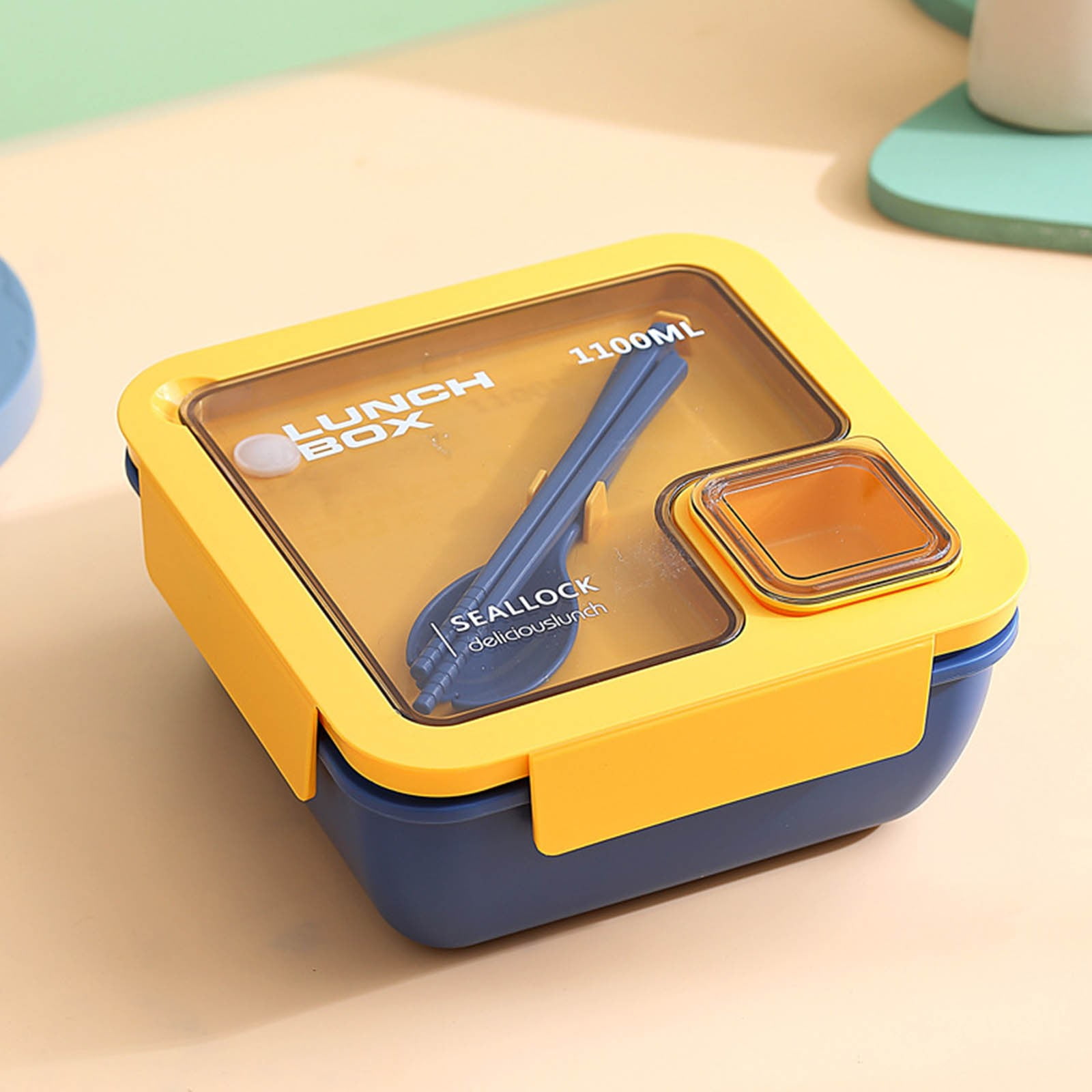Deagia Lunch Box for Men Clearance Portable Plastic Partition ...