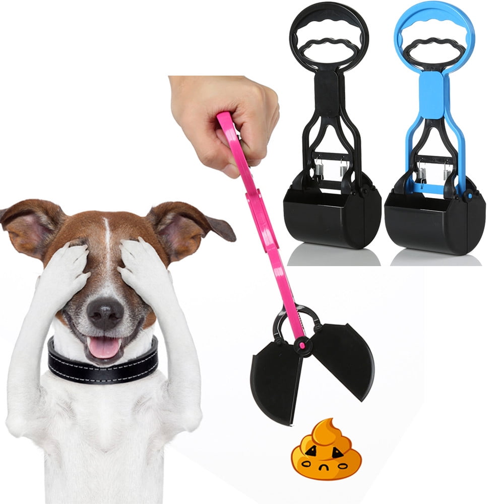 Deagia Pet Pooper Scoopers for Dogs and Cats with Long Handle, Portable ...