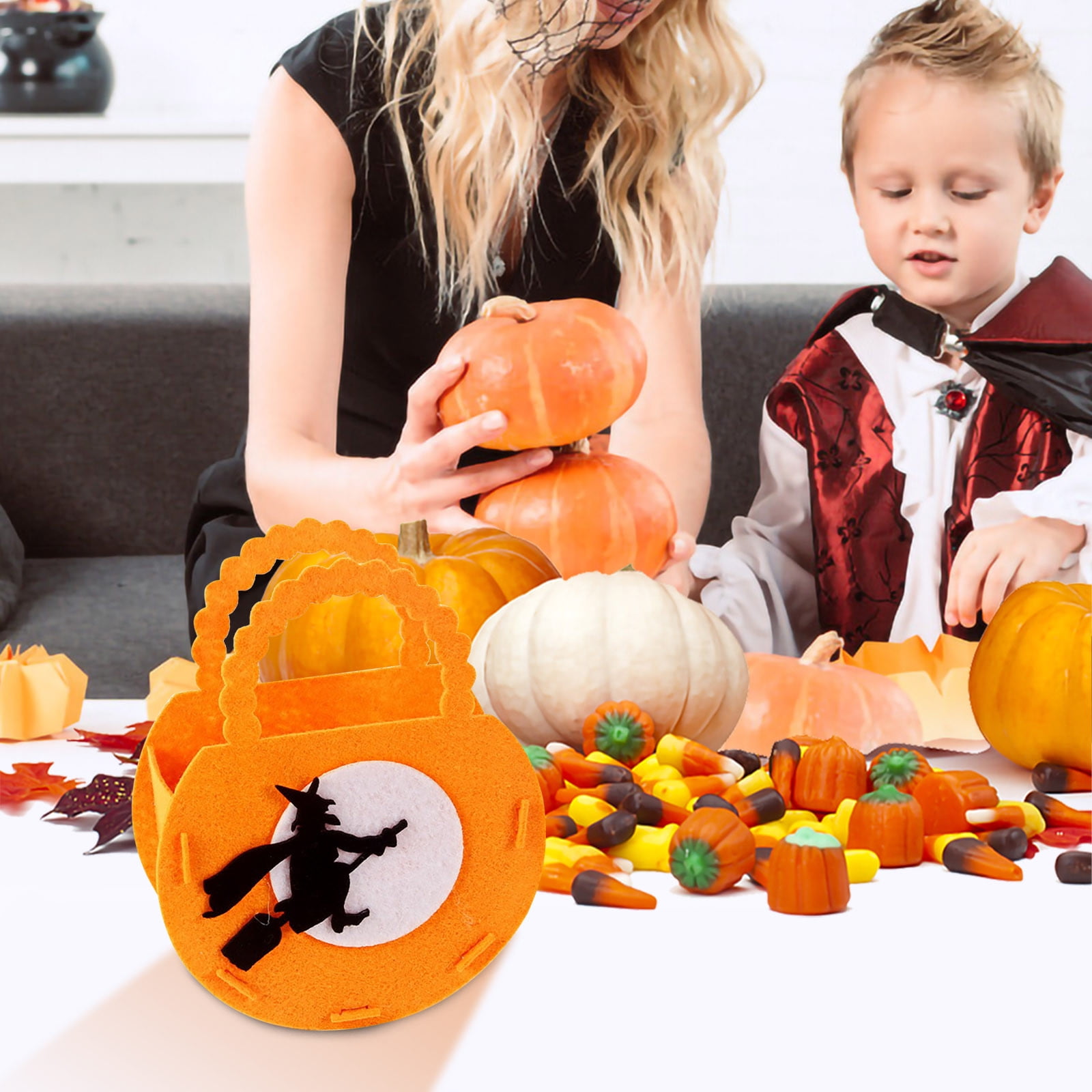 Deagia Plastic Containers Clearance Bags for Candy, Halloween Goodie ...