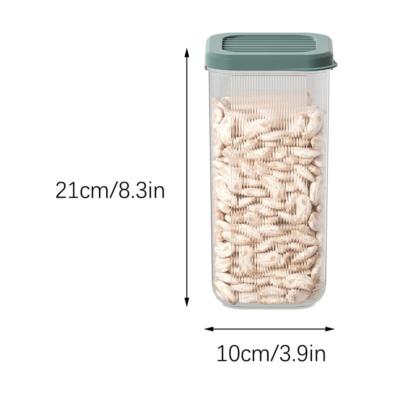 Deagia Storage Bins Clearance Sealed Storage Tank for Cereals Large ...