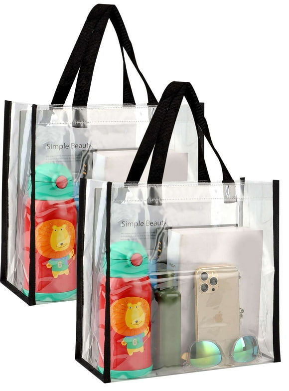 Clear Totes in Clear Bags - Walmart.com