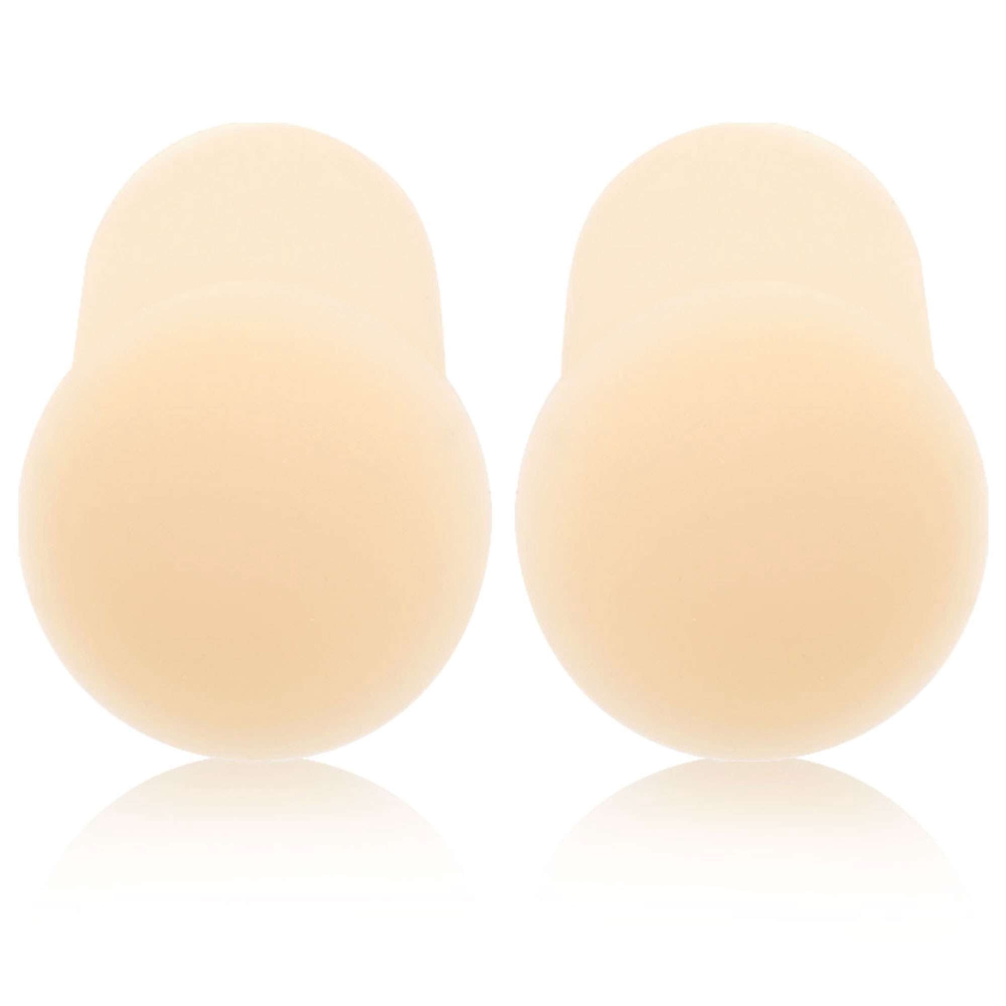 Deago 2 Pairs Nipple Covers Stickers, Reusable Sticky Adhesive Silicone ...