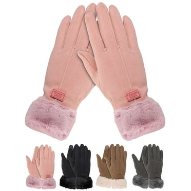 REDESS Women's Winter Warm Gloves, Full Finger Gloves with Sensitive Touch Screen Texting ...