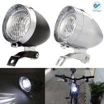 Spencer Vintage Retro 3 LED Bike Headlight, Waterproof, Night Riding ...