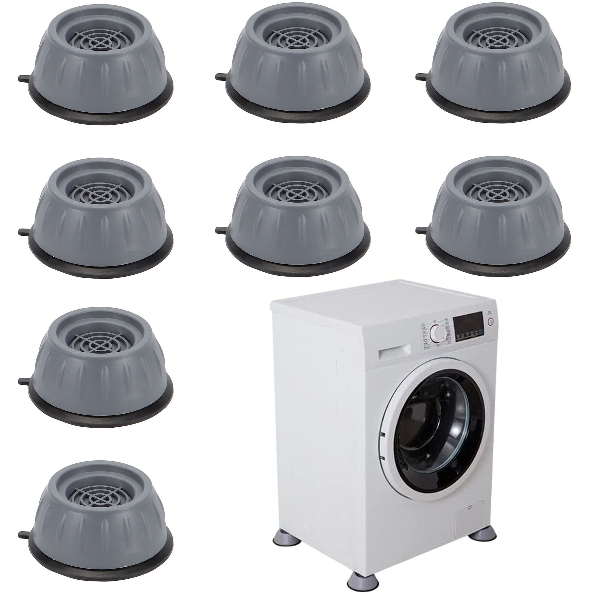 Deago 4/8 Pack Washing Machine Foot Pads for Anti-vibration and Anti ...