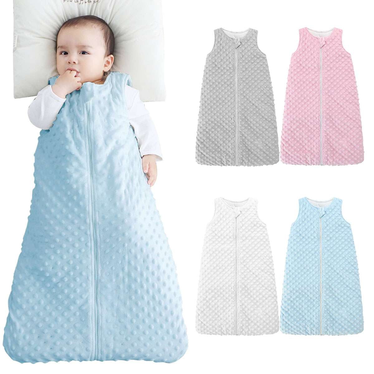 Deago Baby Sleep Sack 6-12 Months Winter Baby Wearable Blanket Cotton ...
