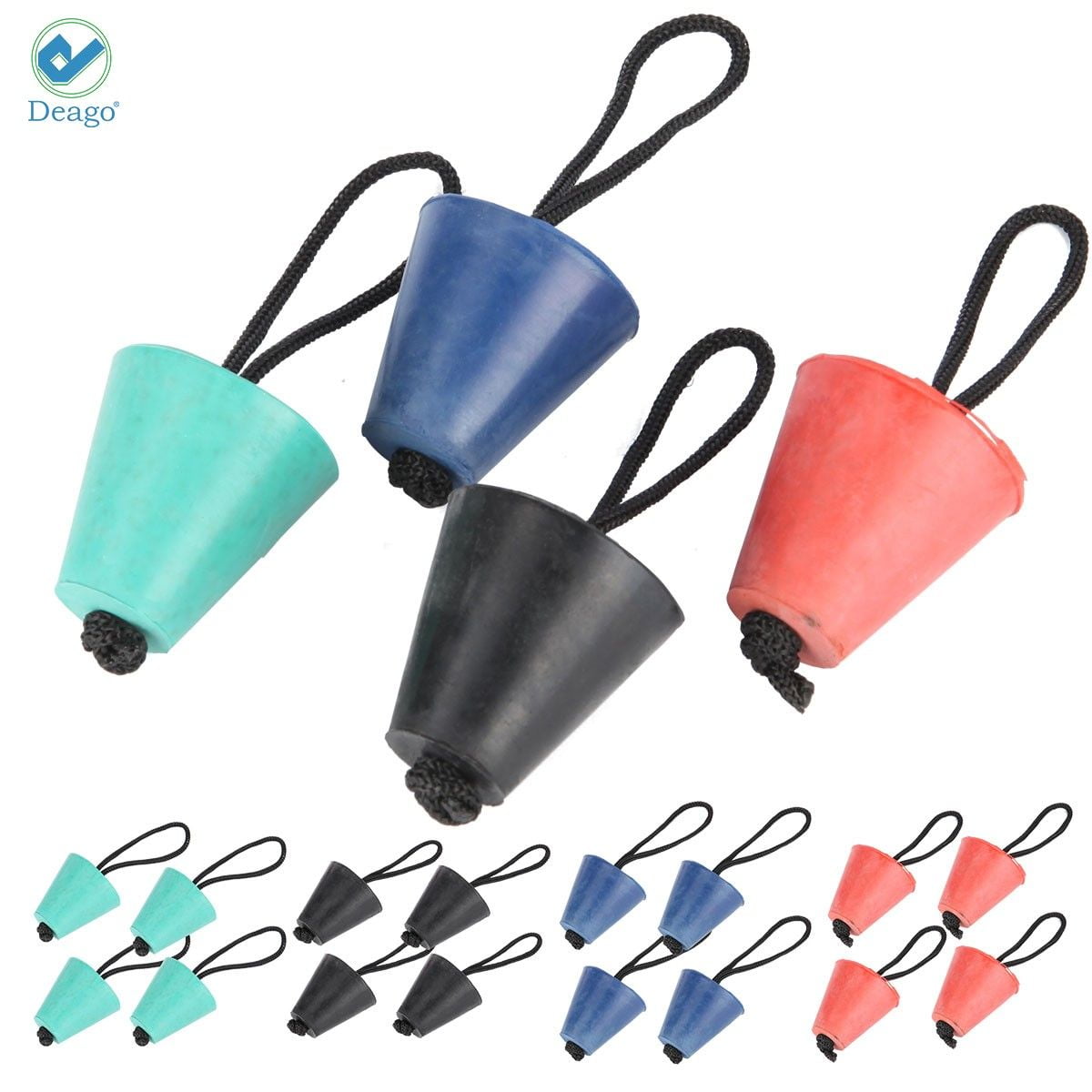 Deago Best Universal Kayak Scupper Plug Kit (Fit: Hobie Kayaks, Native ...
