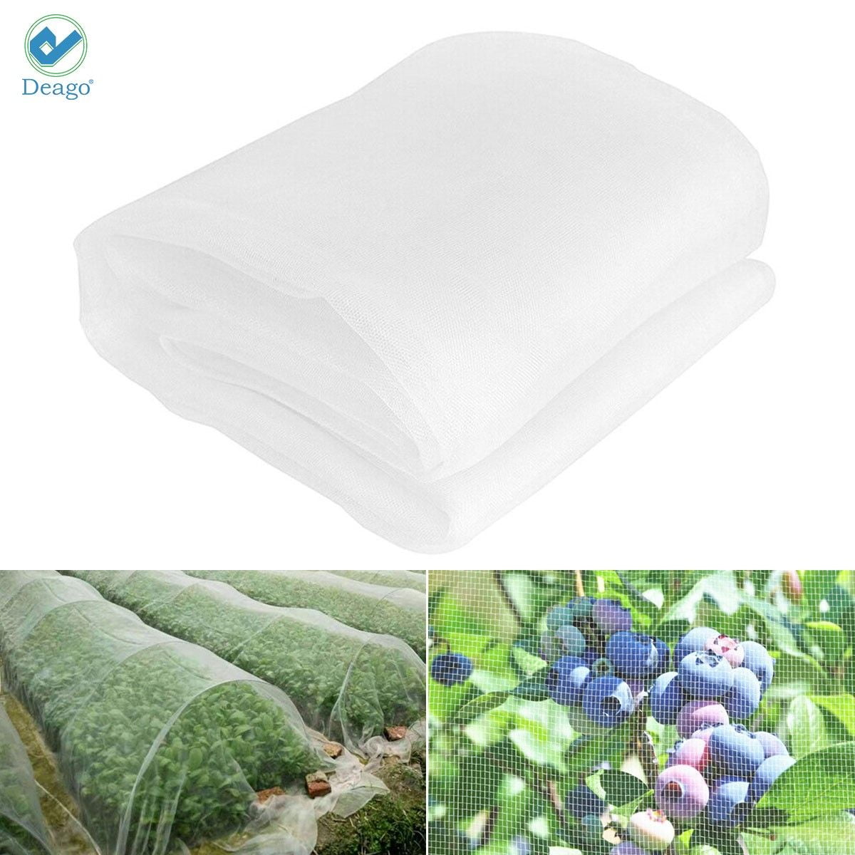 Deago Bug Insect Garden Barrier Netting Plant Cover, Thicken Mosquito ...