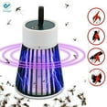 Deago Electric Mosquito Killer Lamp Indoor LED Light USB Fly Bug Zapper ...