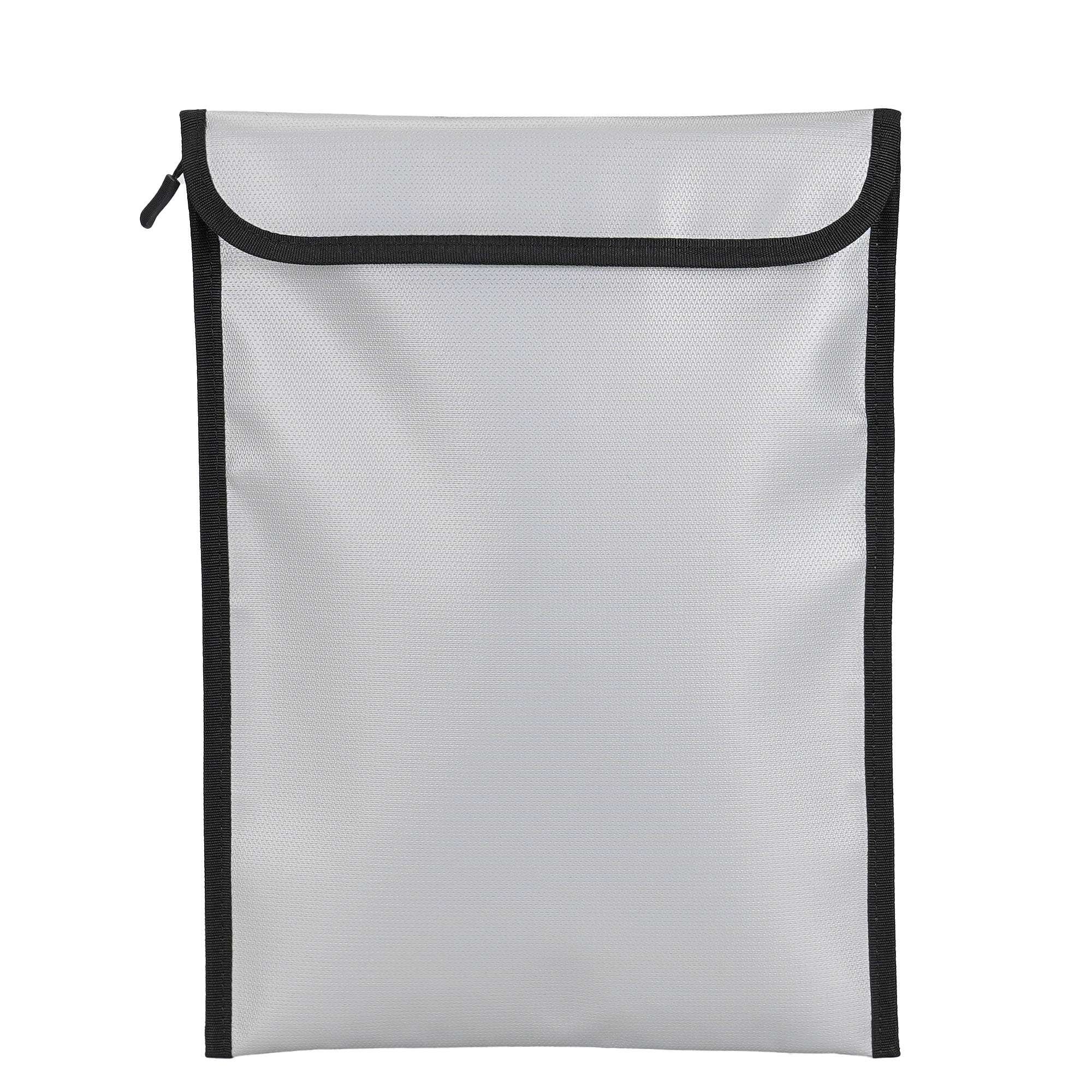 Deago Fireproof Document Bag (2000℉), 15"x 11" Waterproof Fireproof ...