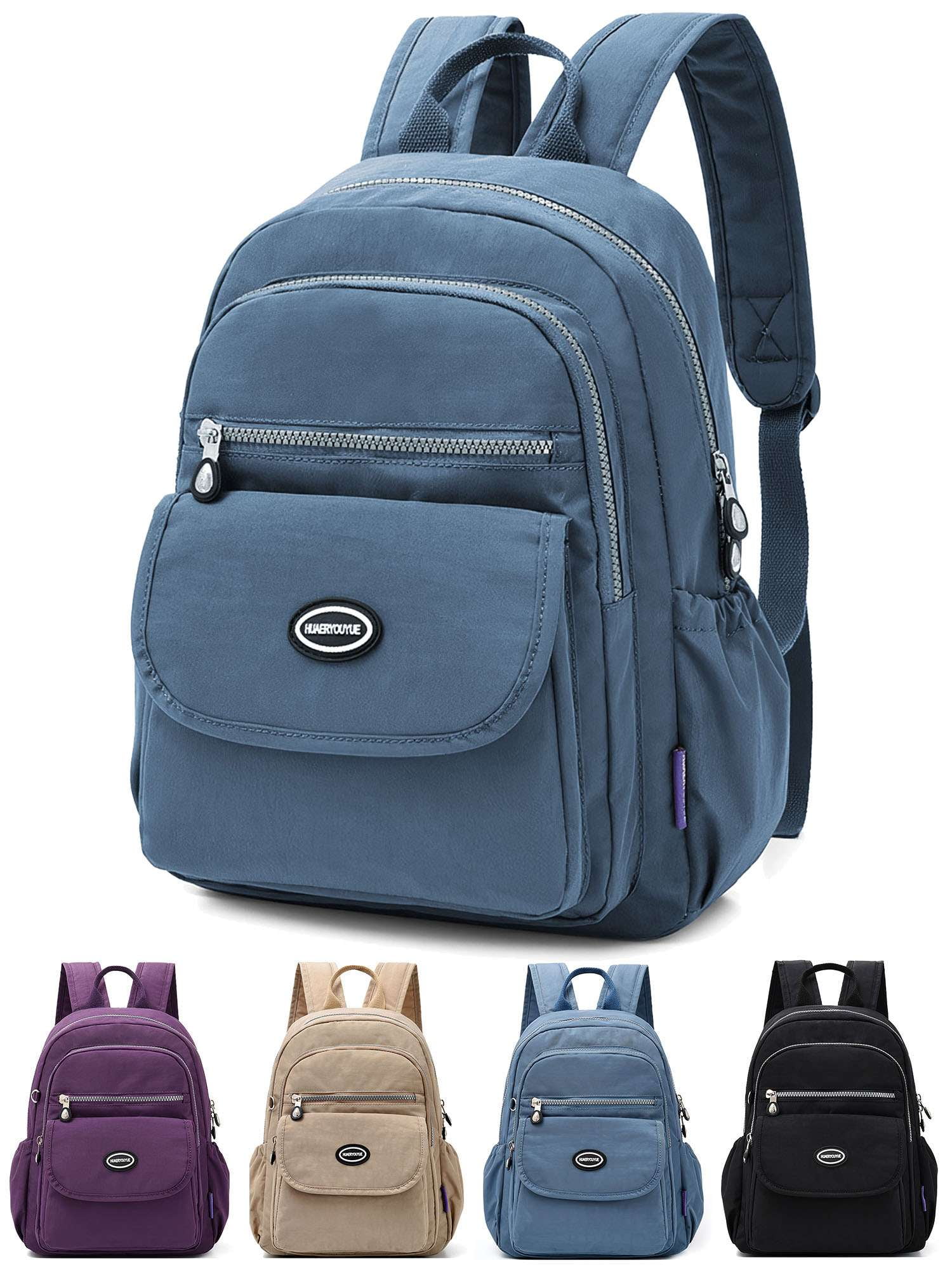 Deago Mini Nylon Backpacks for Women Men Casual Lightweight Small ...