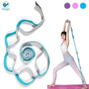 ProsourceFit Multi-Loop Stretching Strap for Yoga and Physical Therapy ...