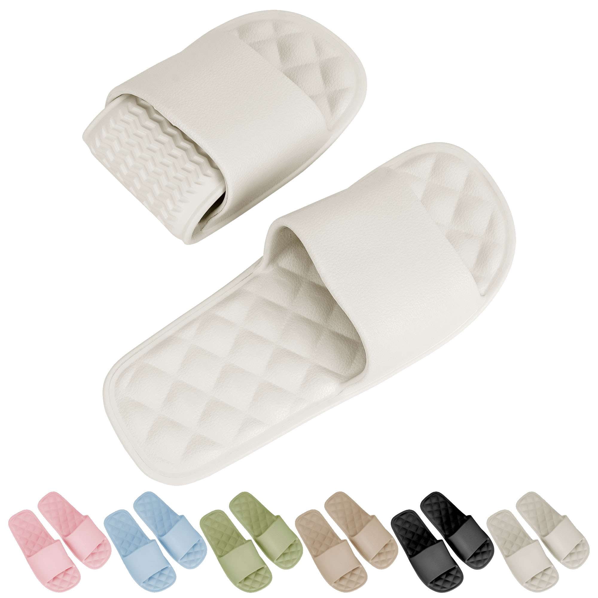 Deago Portable Foldable Travel Slippers for Women Men Lightweight Non ...