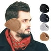 Folded Ear Warmers, Men Premium Fleece Winter Ear Muffs Earmuffs for ...