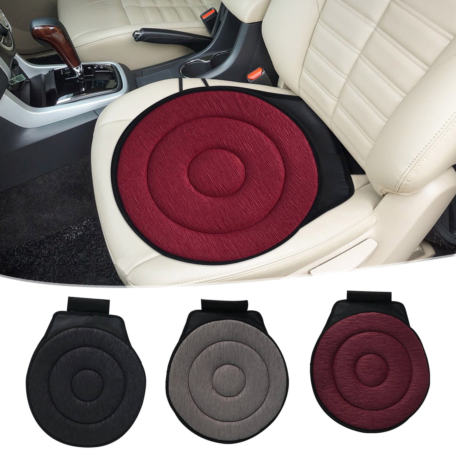 Deal Alert, 2PC Rotating Seat Cushion, Car Seat Rotating Revolving ...