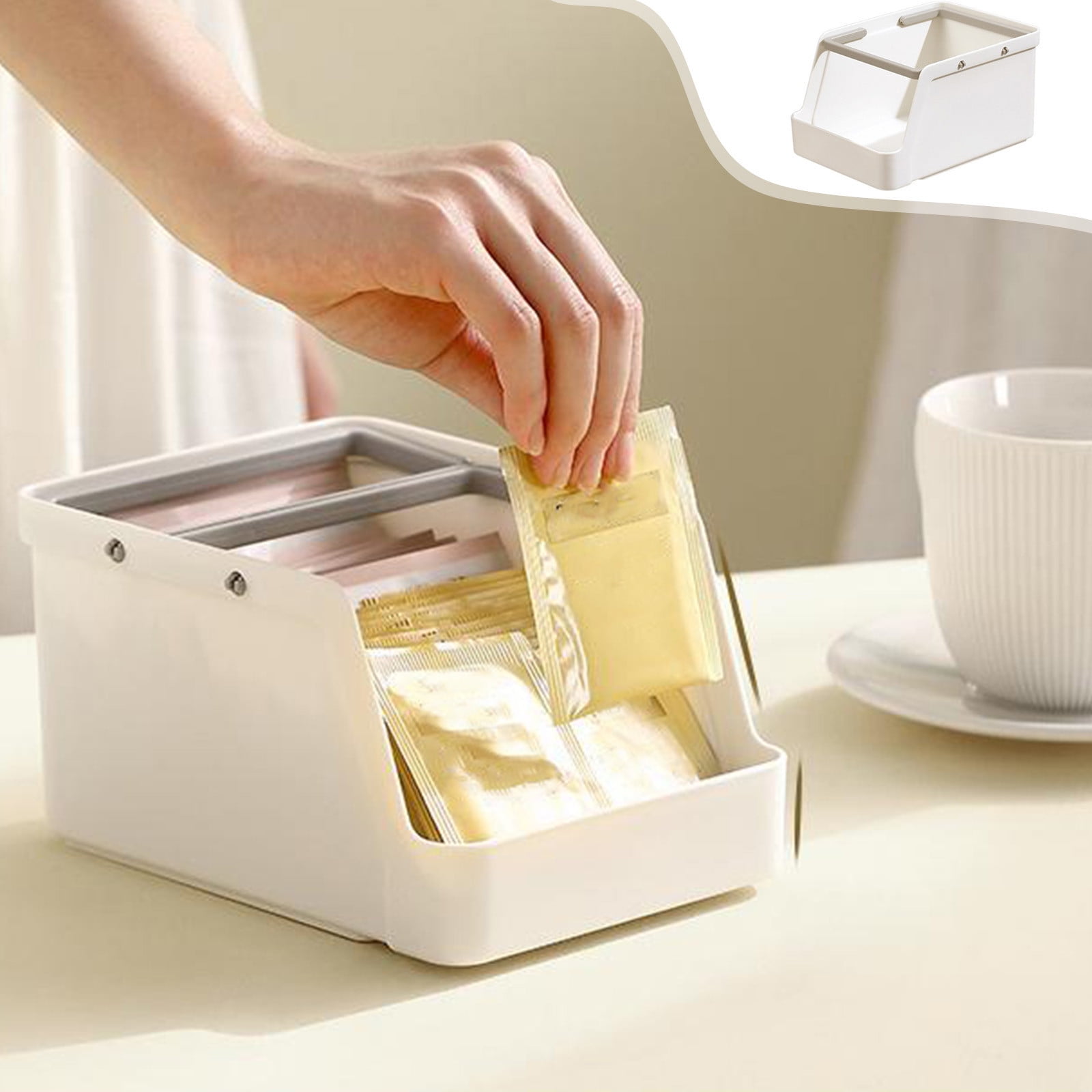 Deal of the Day, Coffee Bag Tea Bag Rack, Snack Storage, Countertop ...
