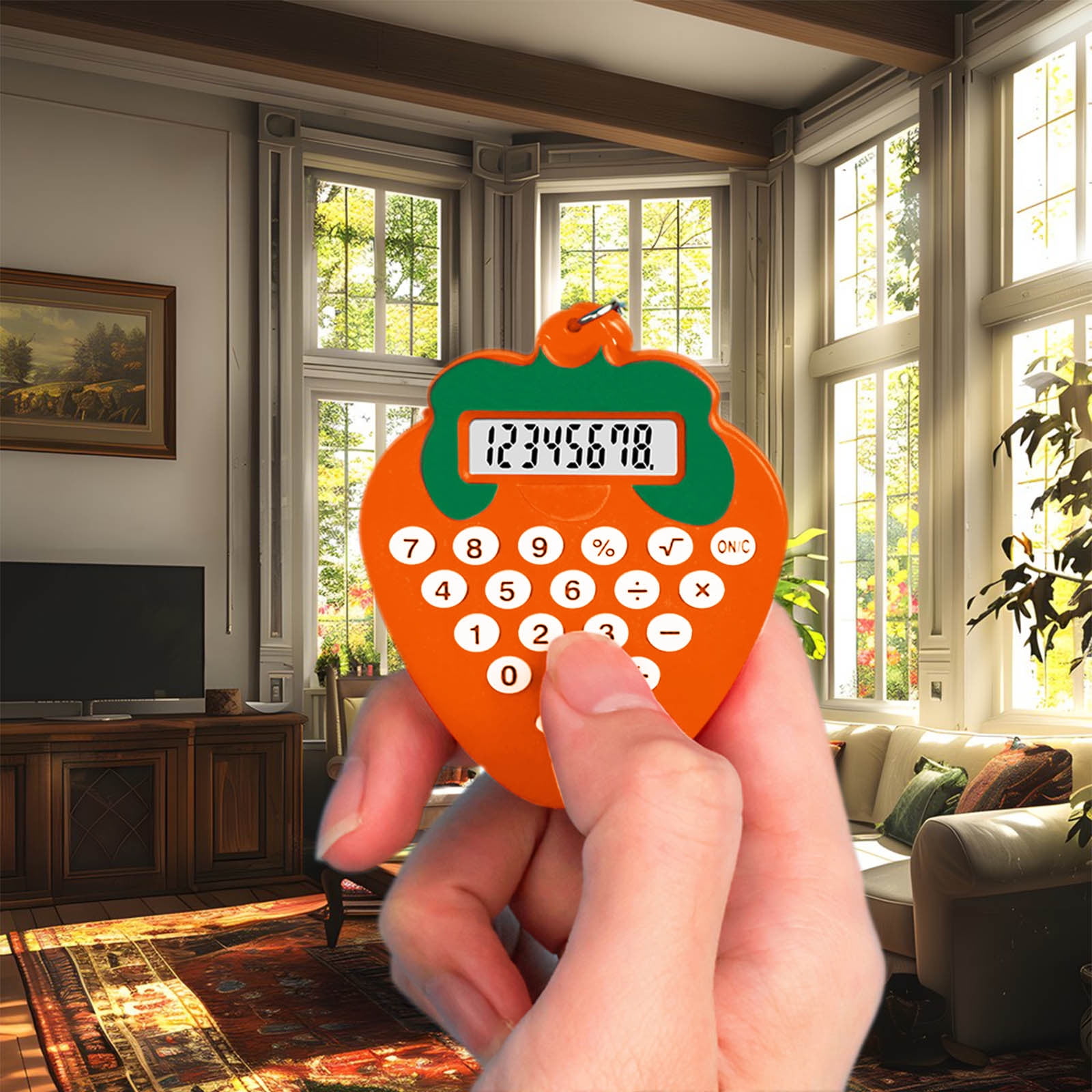 Deal of The Day, Mini Calculator Keychain, Portable Cute Design, Exam ...