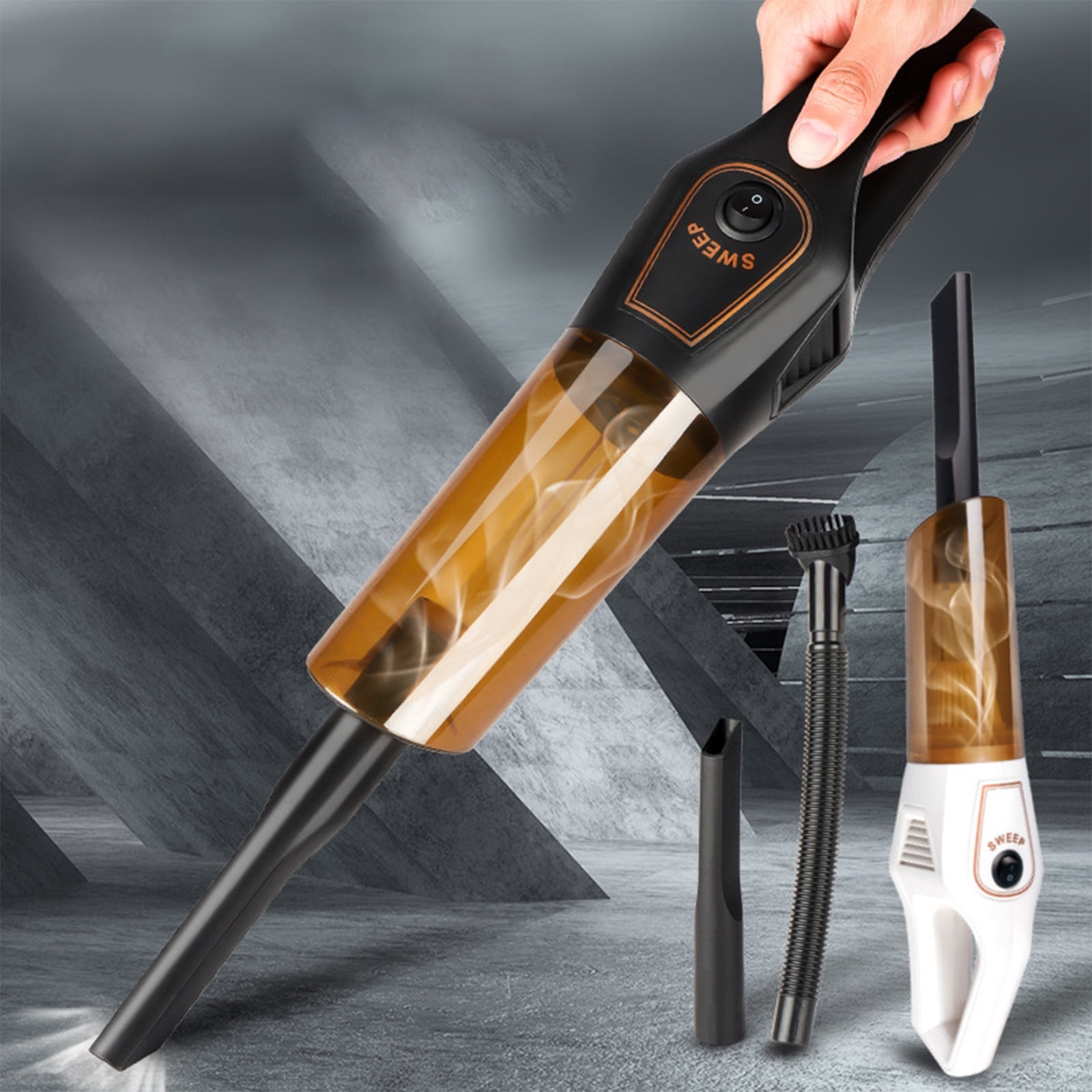 Deal of the Day, Portable Handheld Wireless Vacuum Cleaner, Wet & Dry ...