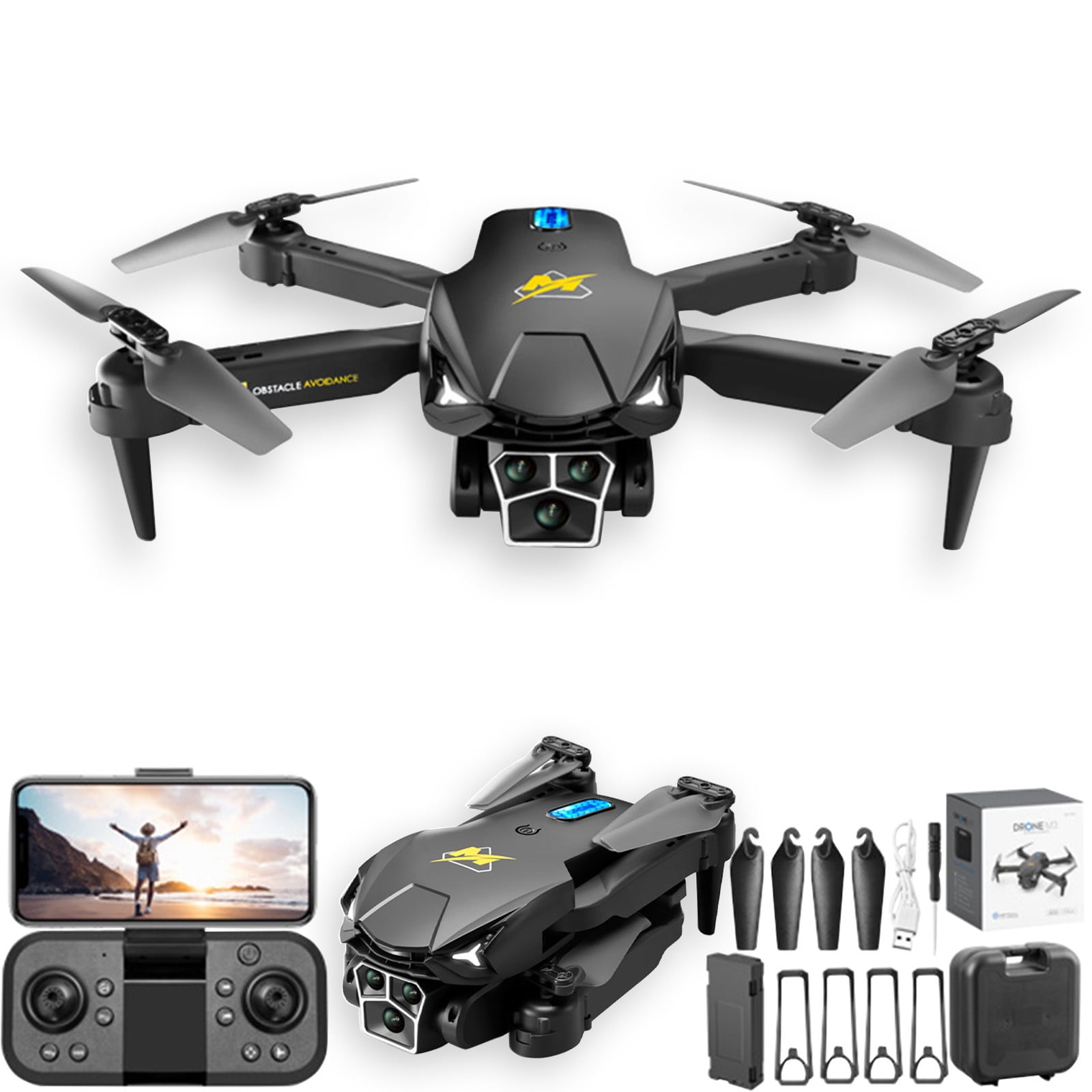 the Deal Drone with 1080P Camera for Beginners and Kids, Foldable ...