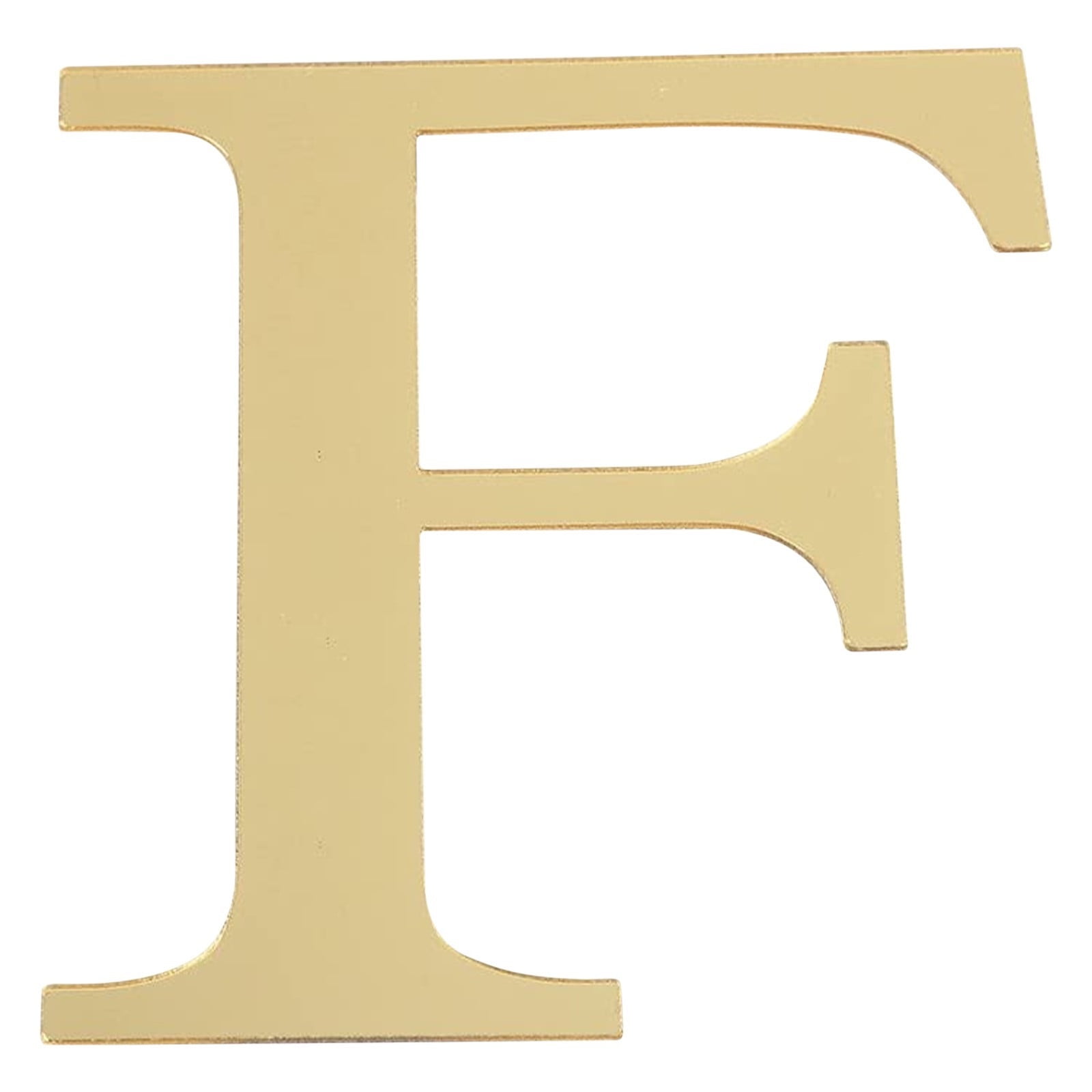 Deal Drop, Diy Acrylic Mirror Wall Stickers, 26 Alphabet Letter Decals ...