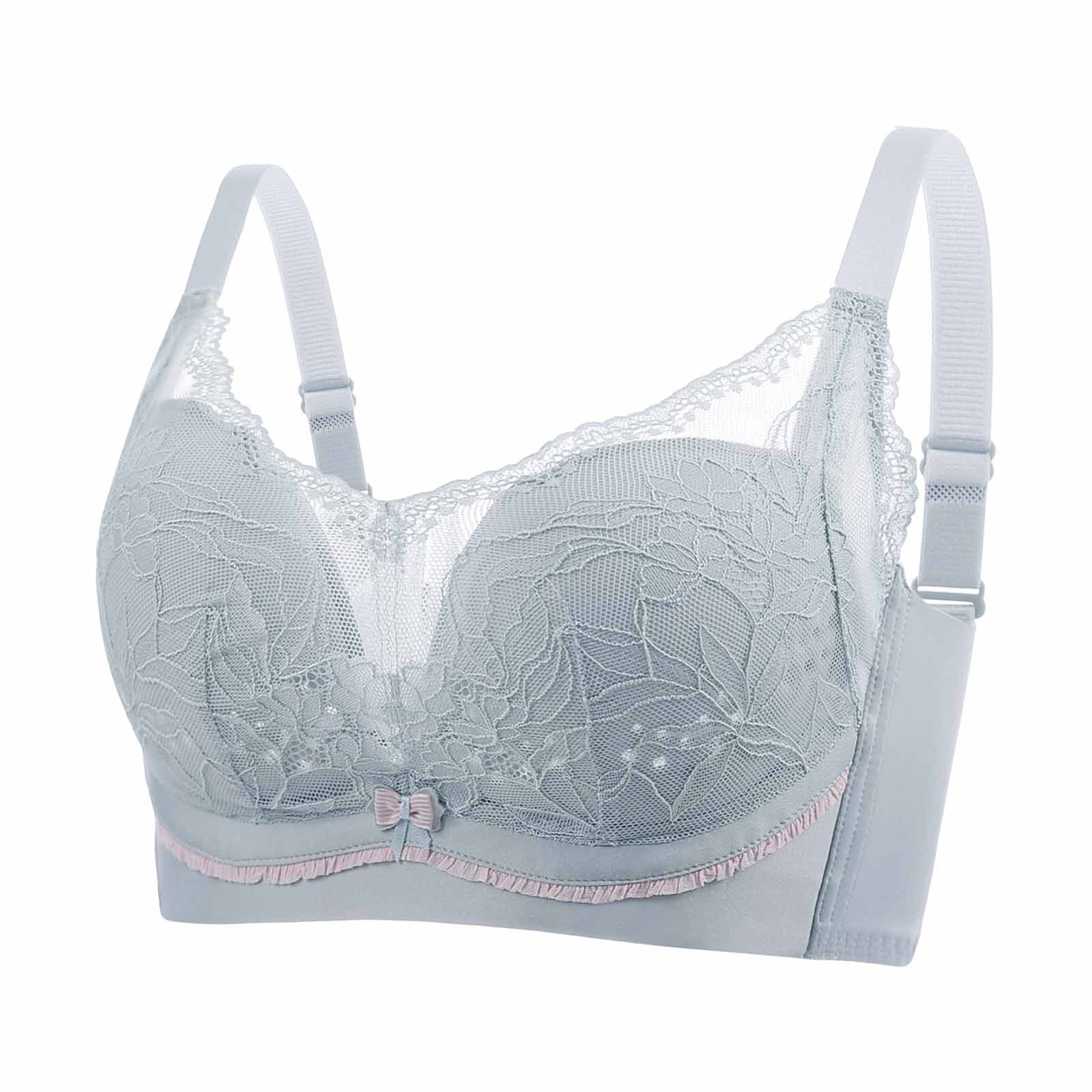 Deal! Fatuov Lace Bras for Women Plus Size Full Coverage Push-Up Bras ...