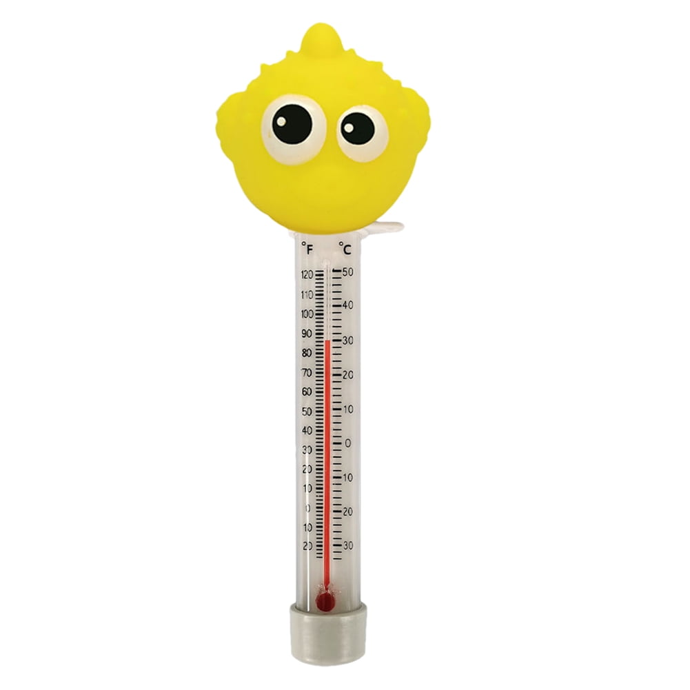 Floating Pool Thermometer, Large Display with String Easy to Read ...