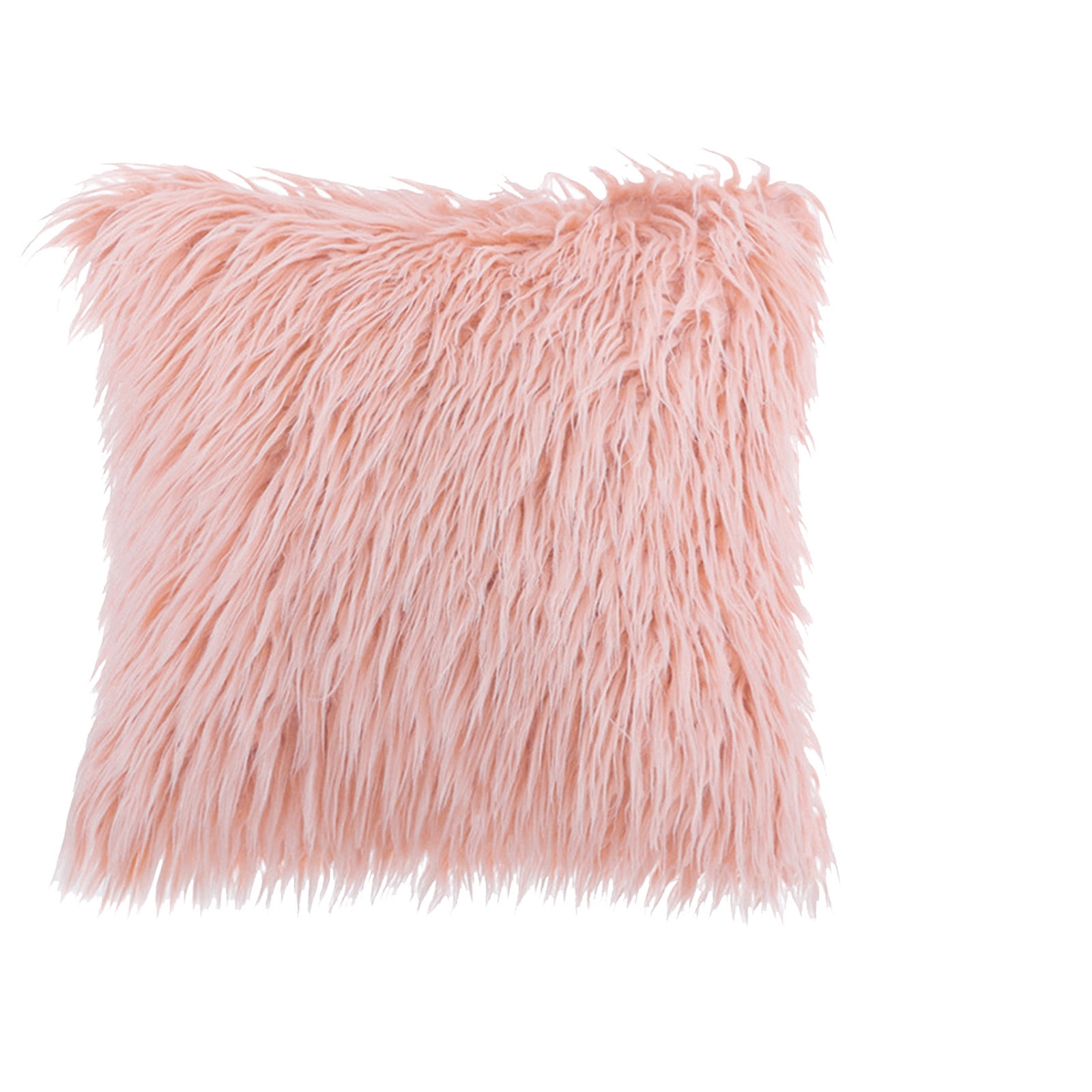 Deal! Style Modern Simple Net Red Imitation Beach Wool Solid Color Long ...