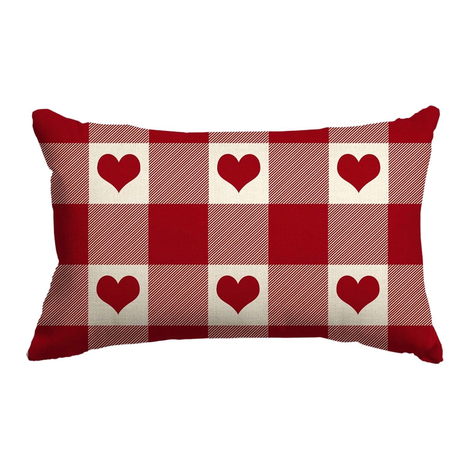 Deal! Valentines Day Decor Throw Pillow Covers 18x18in Valentine Linen ...