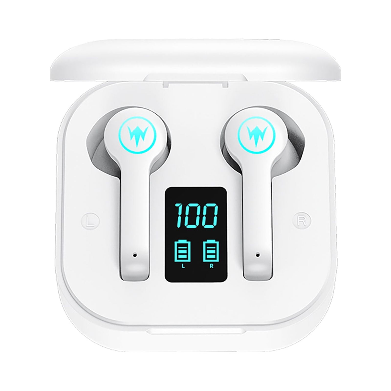Wireless Earbuds Bluetooth Headphones 80hrs Playback Ear Buds Power ...